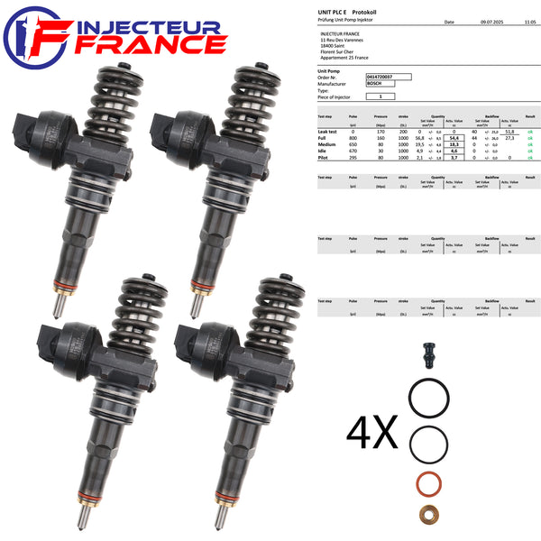 4x Injecteur Bosch 0414720037 1.9 TDI VW Audi Seat – InjecteurFrance
