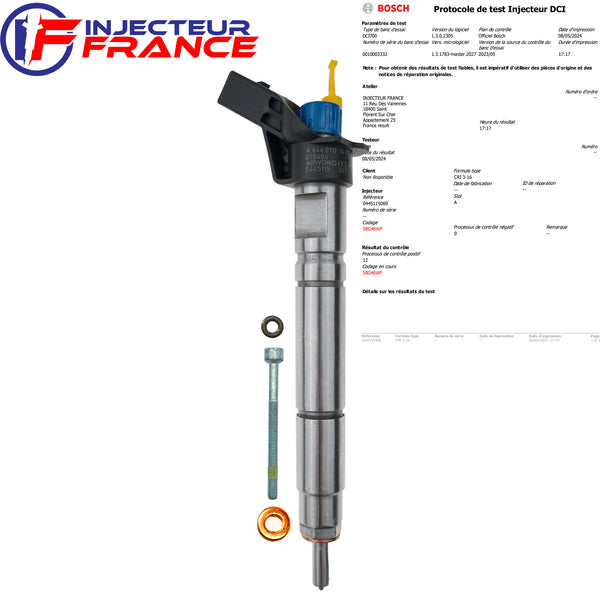 0445115069 A6460701487 Injecteur Mercedes-Benz Vito A6460701187 ...